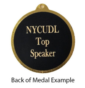 Medals – Basic Custom | NSDA Store