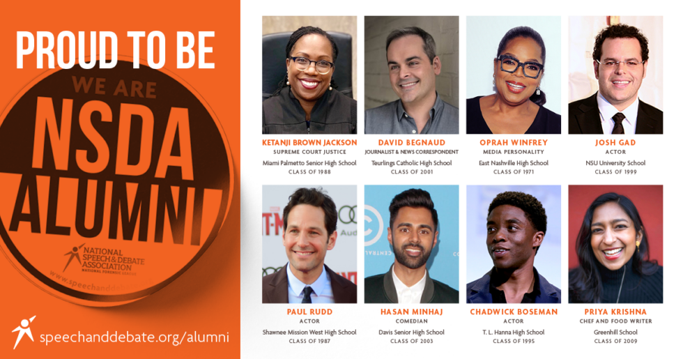NSDA Alumni | National Speech & Debate Association