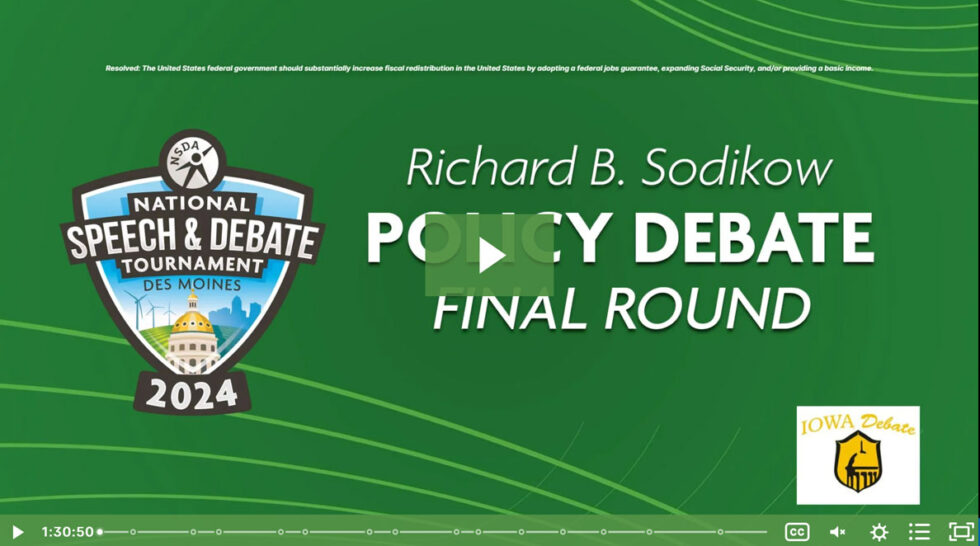 Coaching Debate | National Speech & Debate Association