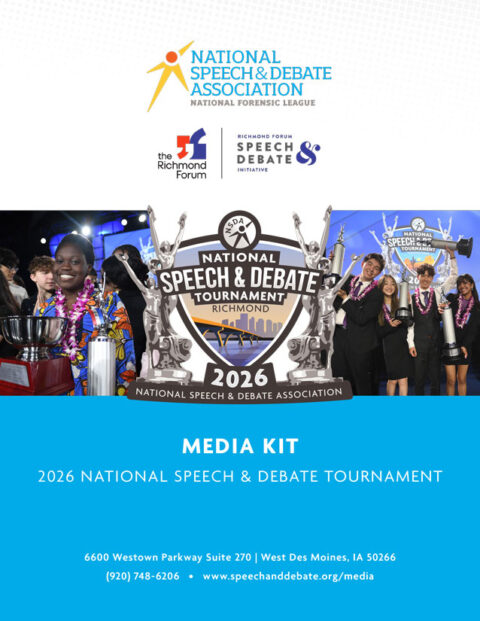 2026 National Speech & Debate Tournament | National Speech & Debate ...