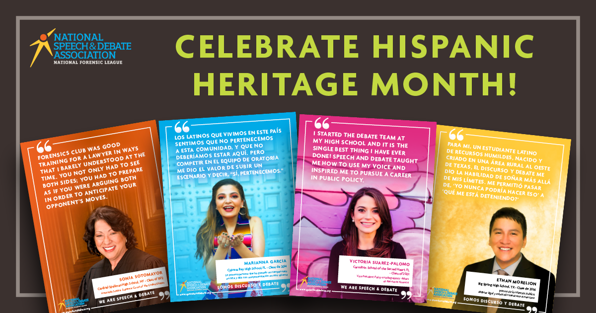 National Hispanic Heritage Month / Mes nacional de la herencia hispana ...