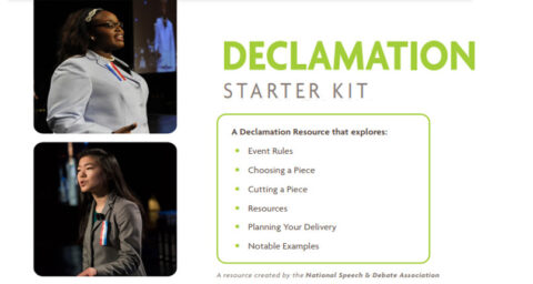 Starter Kits | National Speech & Debate Association