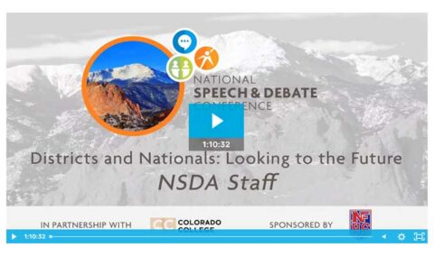 NSDA Conference Session Video Archive | National Speech & Debate ...