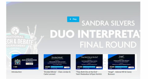 Coaching Speech | National Speech & Debate Association