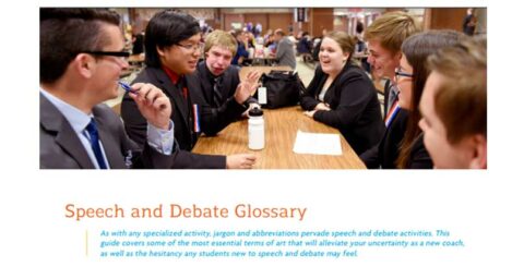 Self-Guided Student Learning | National Speech & Debate Association