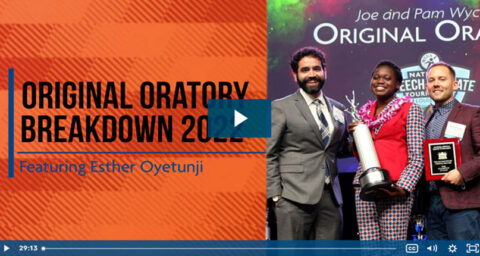 Coaching Speech | National Speech & Debate Association