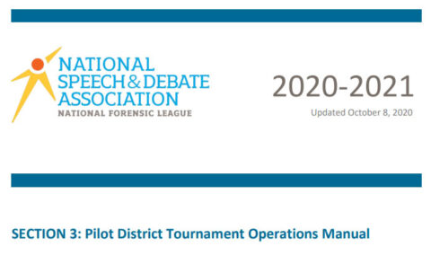 Rules, Forms & Manuals | National Speech & Debate Association