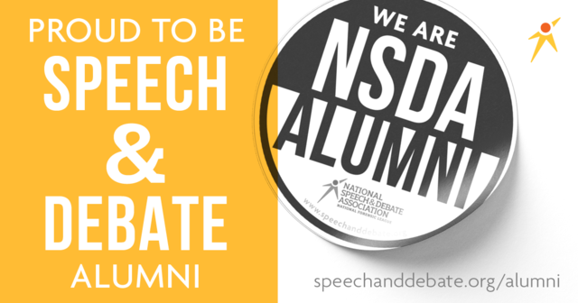NSDA Alumni | National Speech & Debate Association