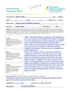 Sample-Ballot-Declamation-Comments | National Speech & Debate Association