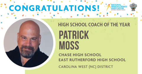 Coach Recognition | National Speech & Debate Association