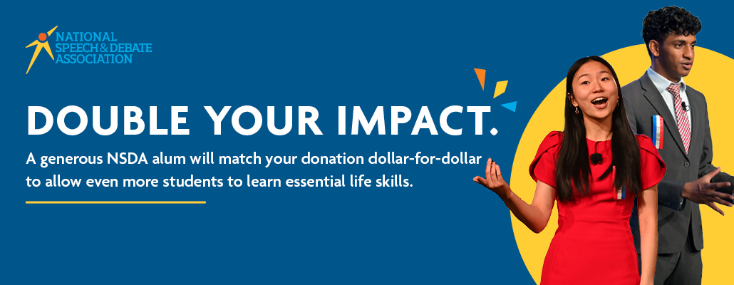 Donate | National Speech & Debate Association